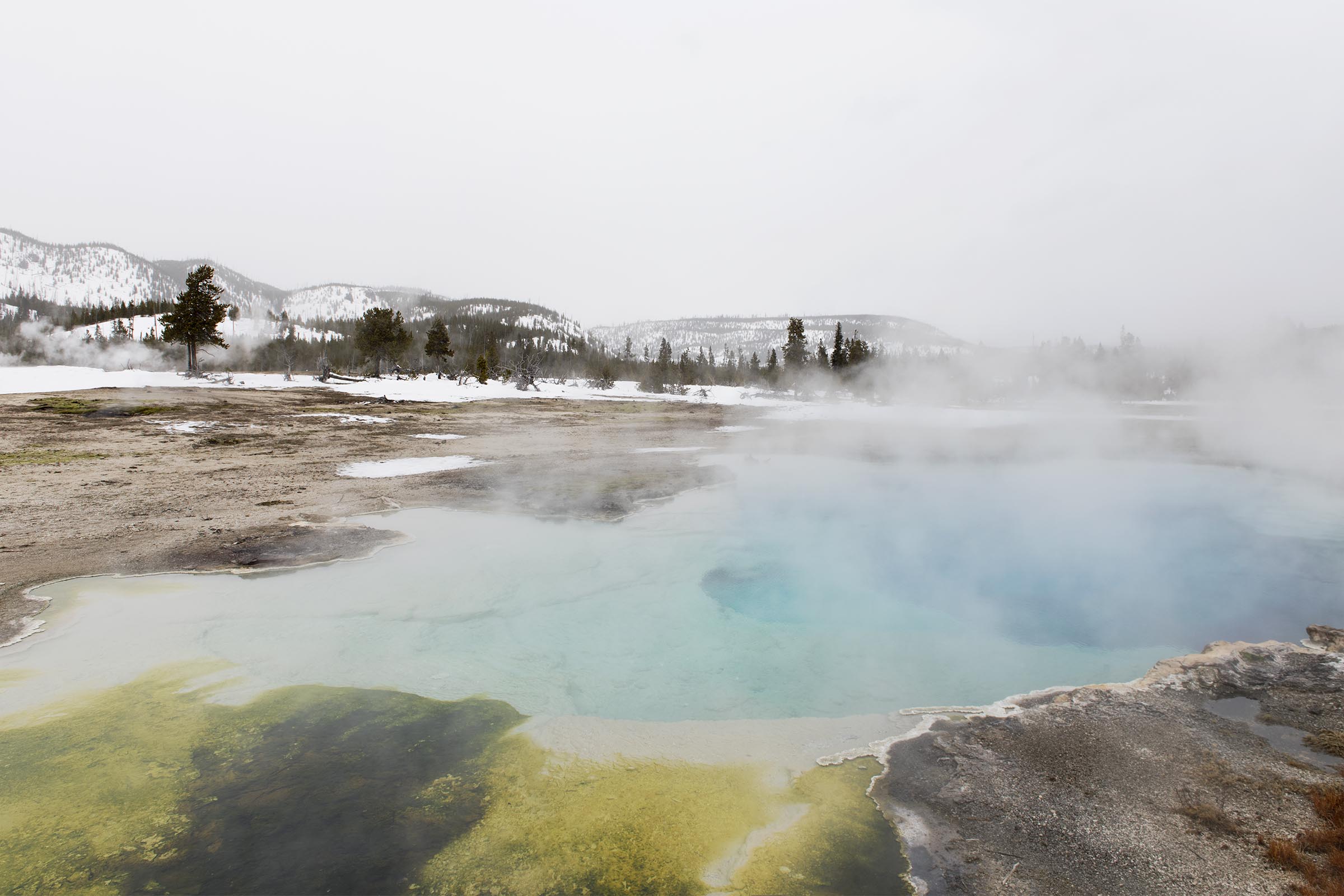 Blue, green and grey – nature has no boss